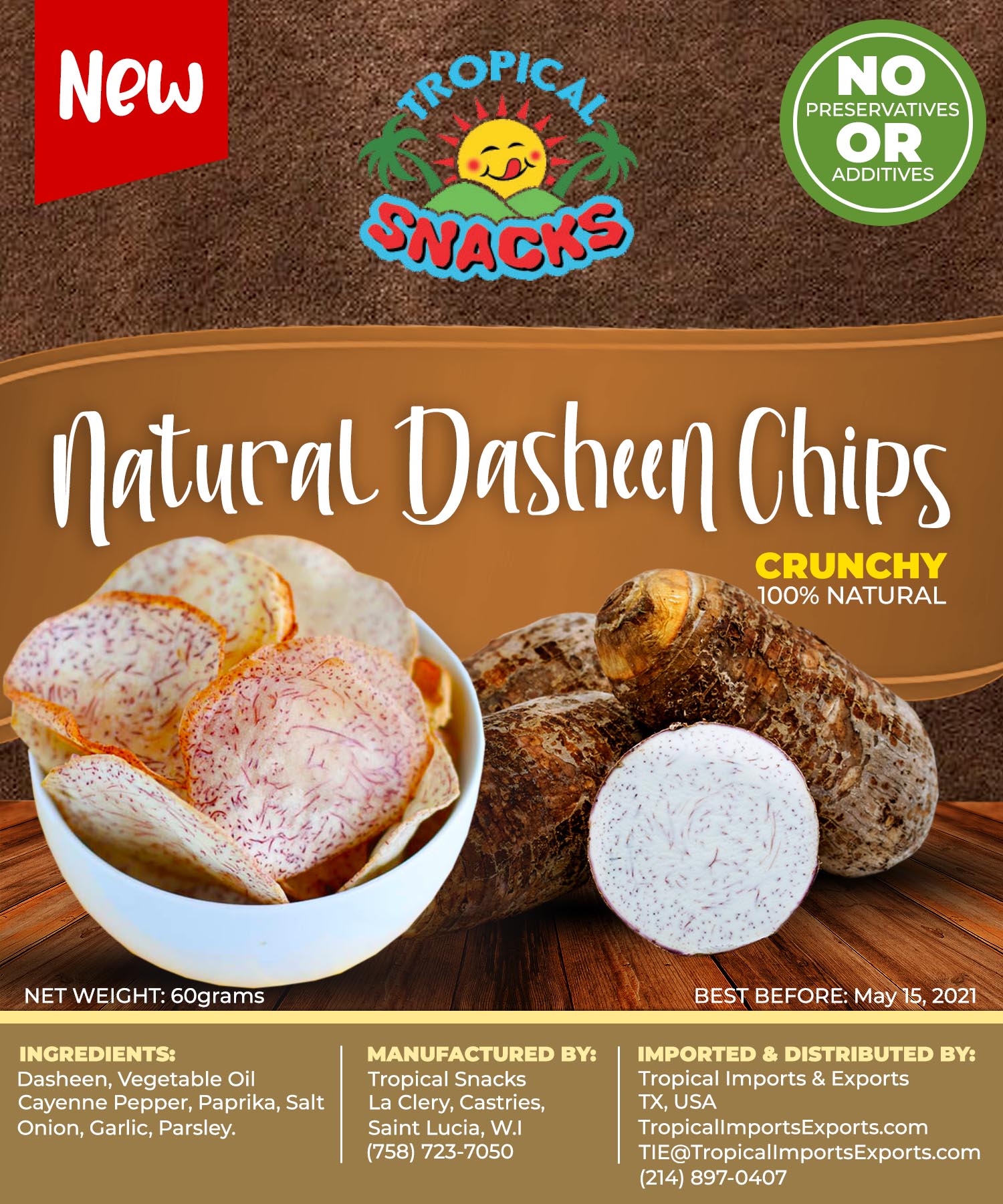 Dasheen Puffs